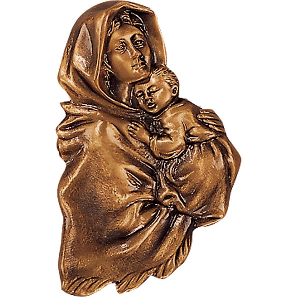 EMBLEM MADONNA W/CHILD H.15 - Biondan
