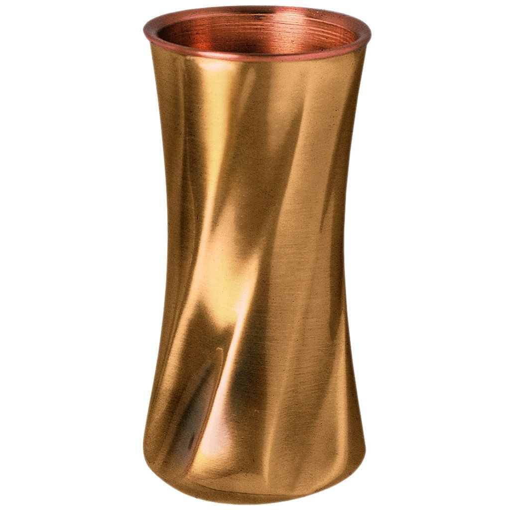VASE PLISSE' WALL MT. H.19X9.5 - Biondan